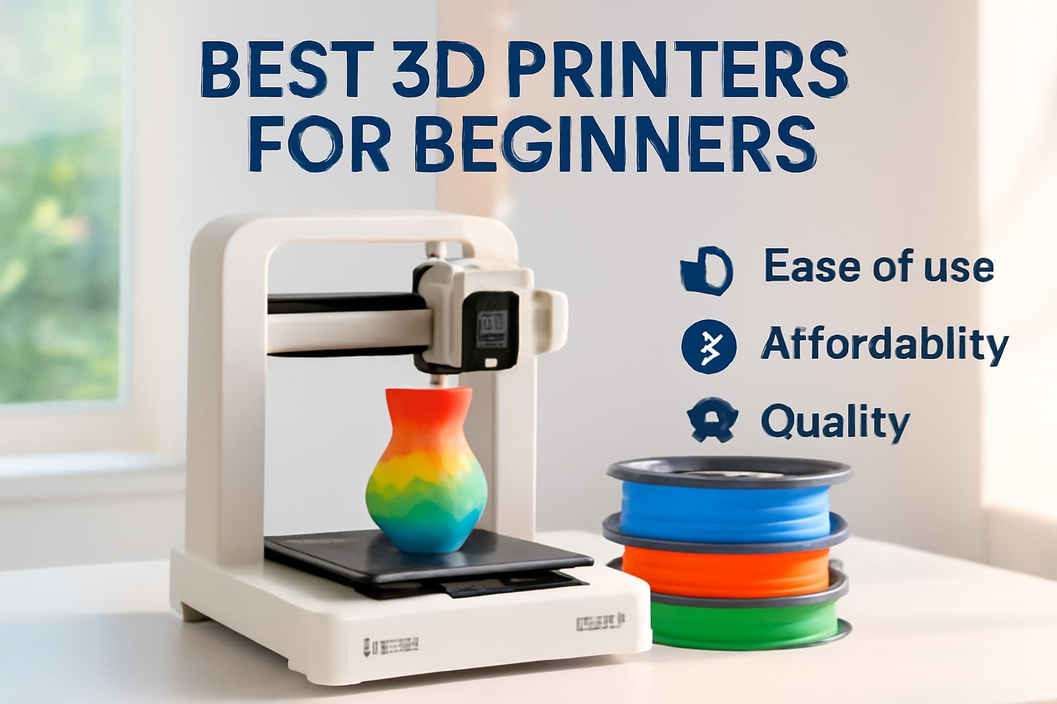 Best 3D Printers for Beginners 2025: Top 10 Easy Models