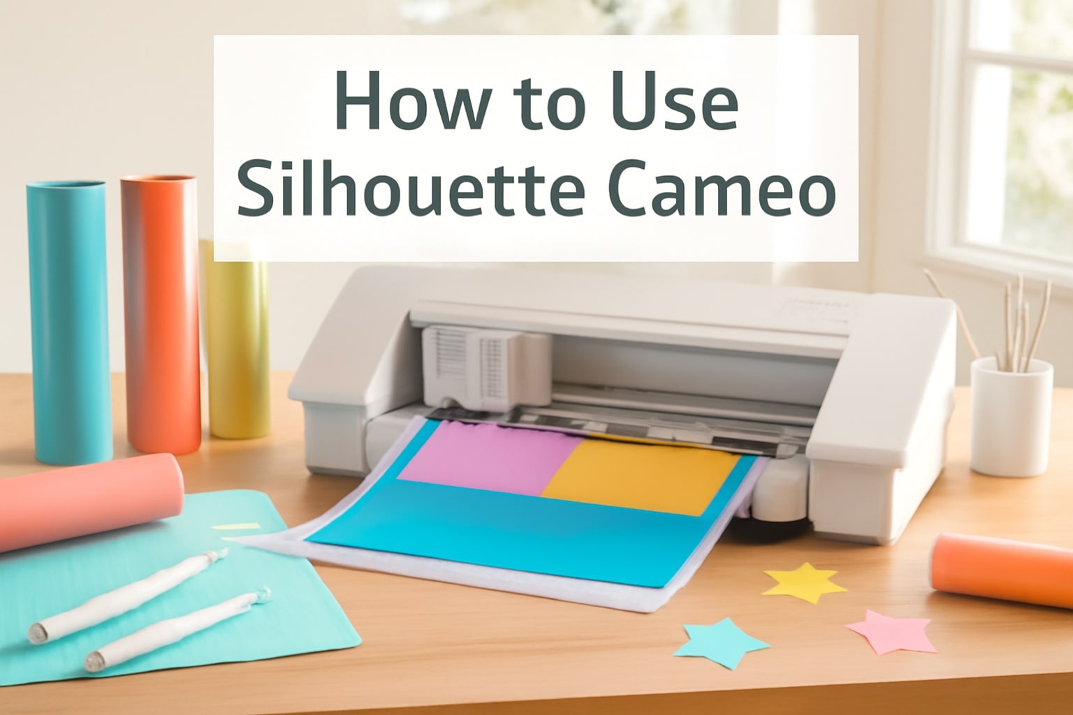 How to Use Silhouette Cameo: Complete Beginner's Guide