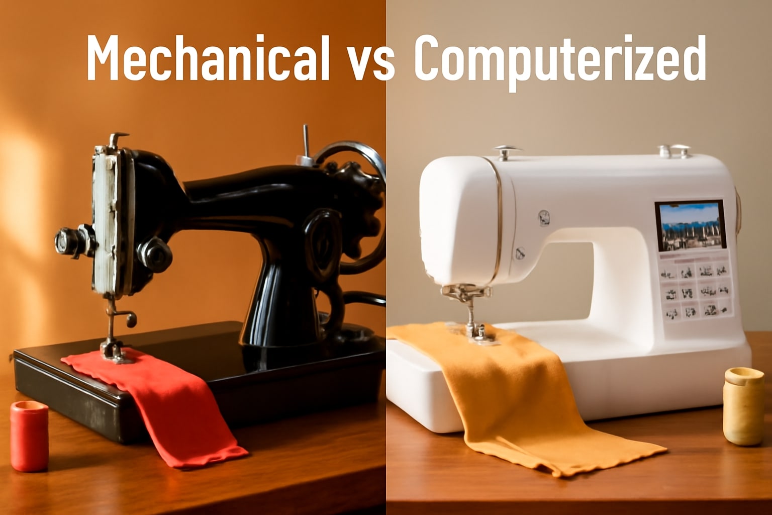 Mechanical vs Computerized Sewing Machine: Best Choice 2025